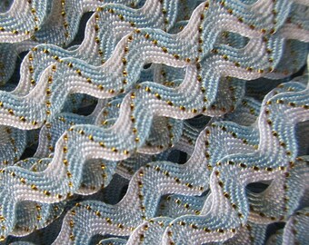 Metallic Gold Ric Rac 1/4 - Etsy