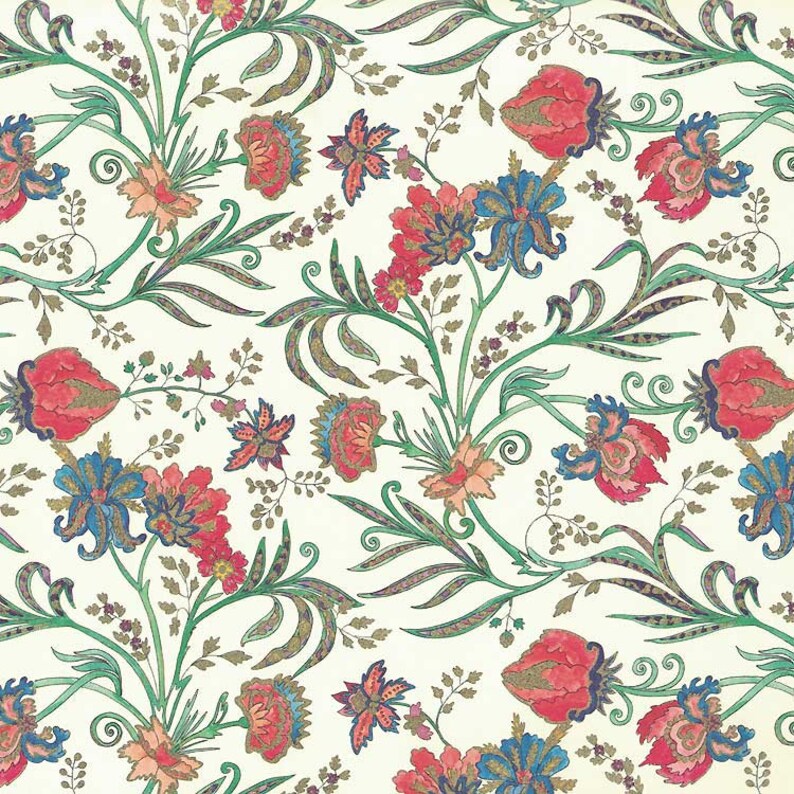 2 Sheets Traditional Florentine Italian Paper Out of Print | Etsy