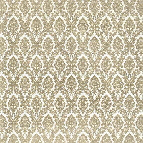 2 Sheets Italian Paper Gold Floral Classic Tassotti Italy - Etsy