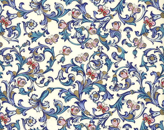 2 Sheets Italy Authentic Florentine Paper by Rossi Traditional Italian ...