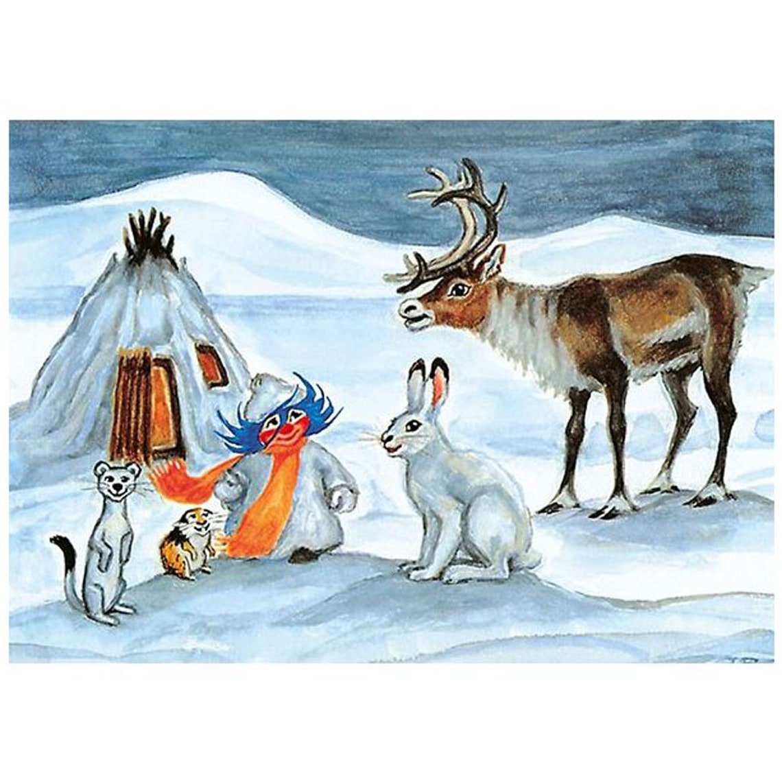 5 Sweden Swedish Postcards Plupp and His Friends Five Matching Cards ...