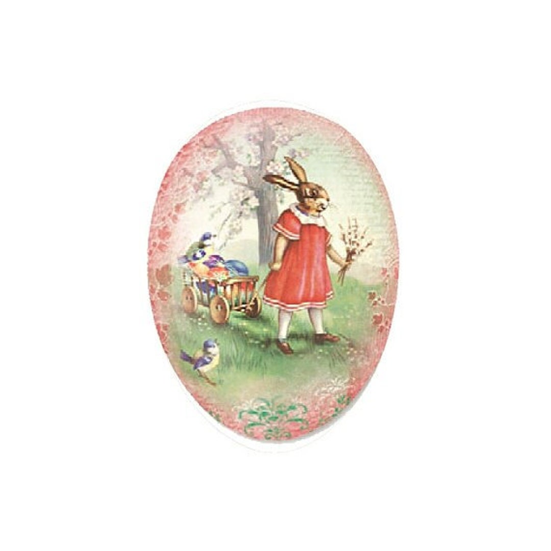 New Germany Paper Mache Easter Egg Box 3-1/2" PME519P - Etsy