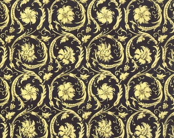 2 Sheets Italian Blue Flower and Vine Print Paper Carta - Etsy