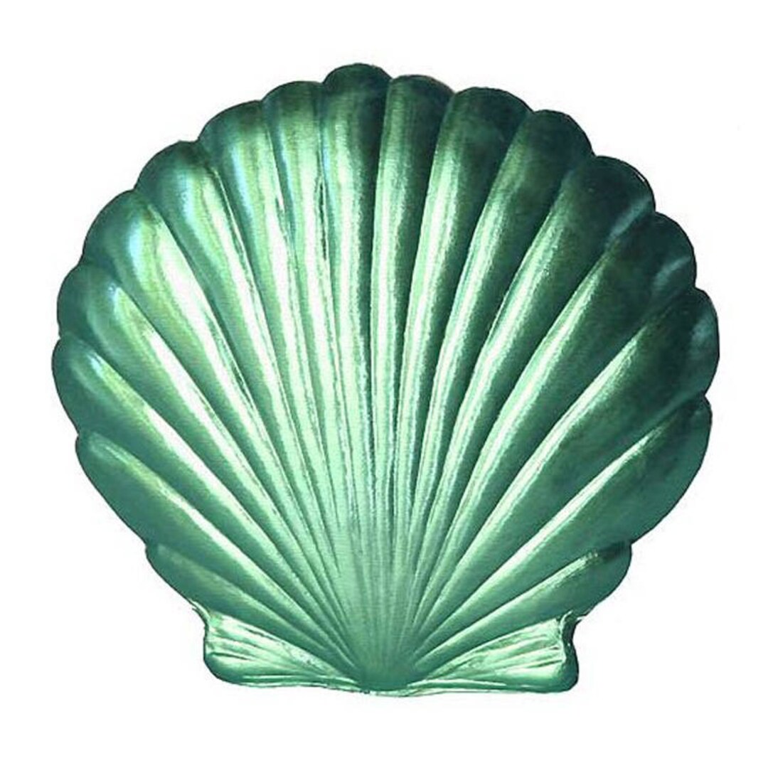 4 Large Dresden Paper Foil Sea Shells Germany Die Cut Aqua - Etsy