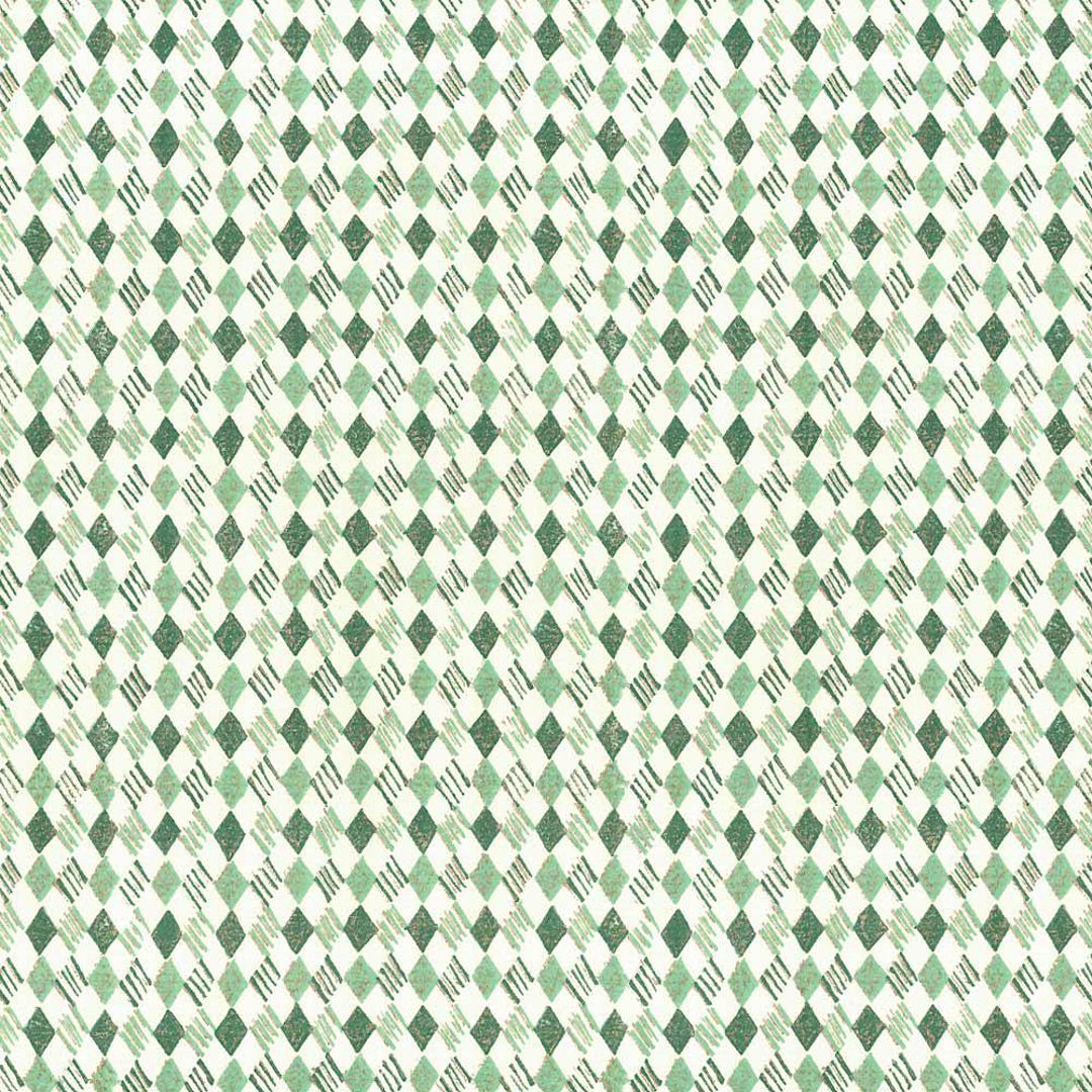2 Sheets Italian Green Diamond Print Paper ~ Rossi Italy IPR335 X2 - Etsy