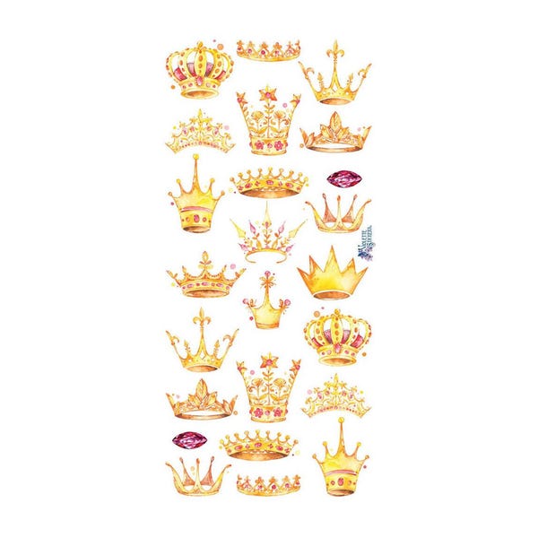 Crown Stickers - Etsy