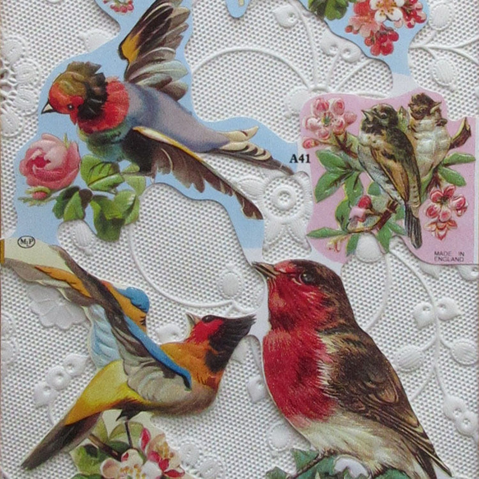 Vintage England Paper Lithograph Die Cut Scraps Victorian - Etsy