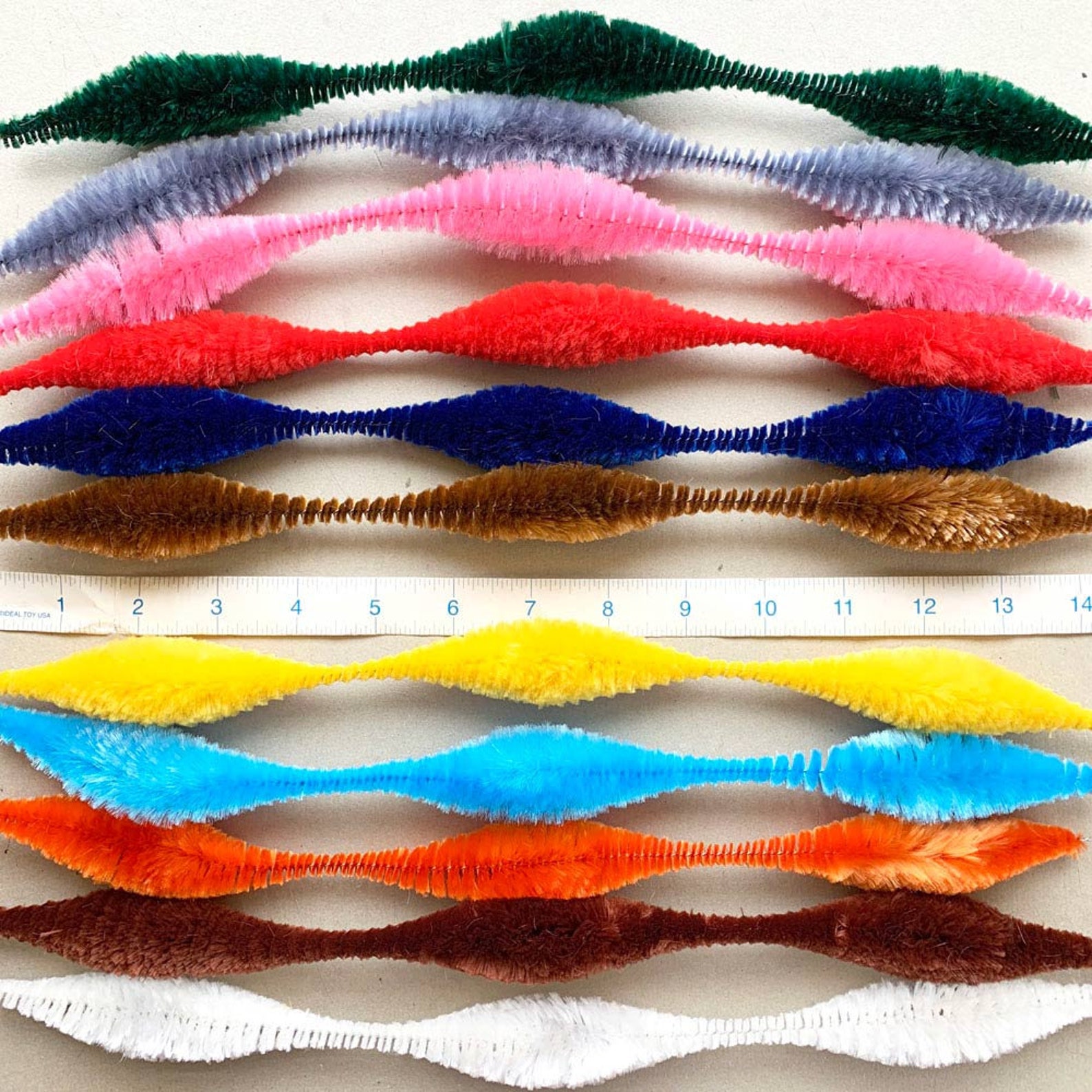 2 Yards Jumbo 5 Bump Chenille Bumps in Cobalt Blue | Etsy