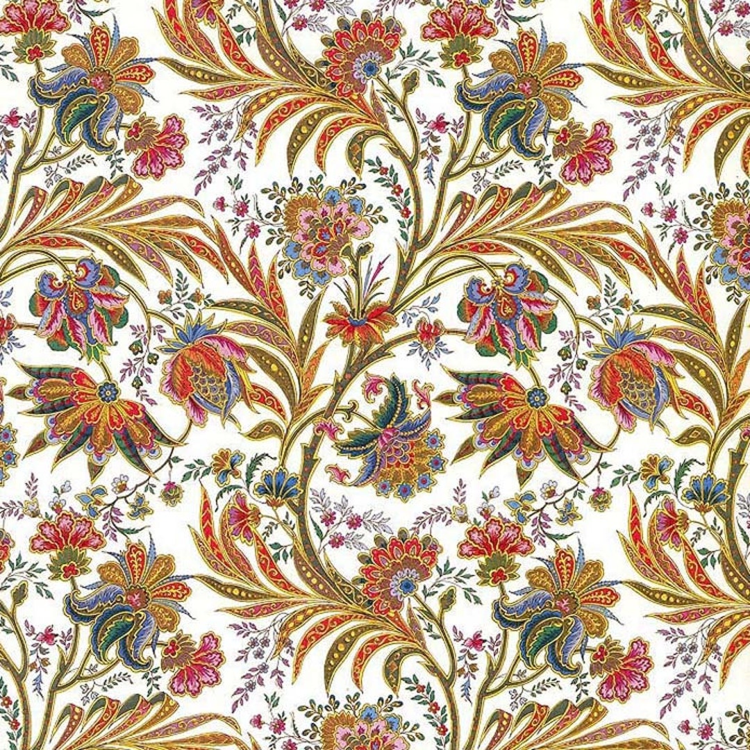 2 Sheets Italy Authentic Florentine Italian Paper by Kartos Jacobean ...