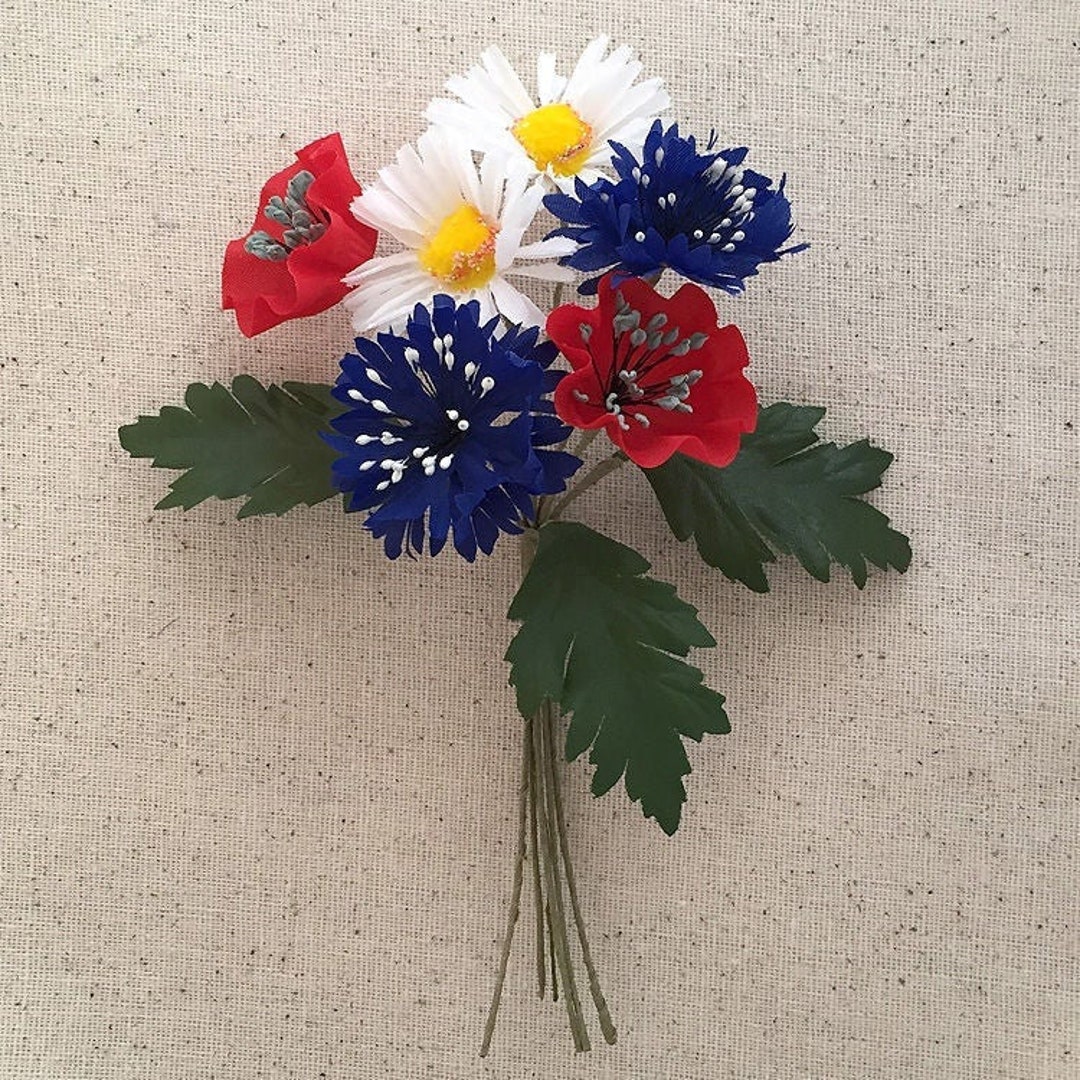 East Germany Vintage Flowers Mixed Bundle of Bavarian Millinery ...