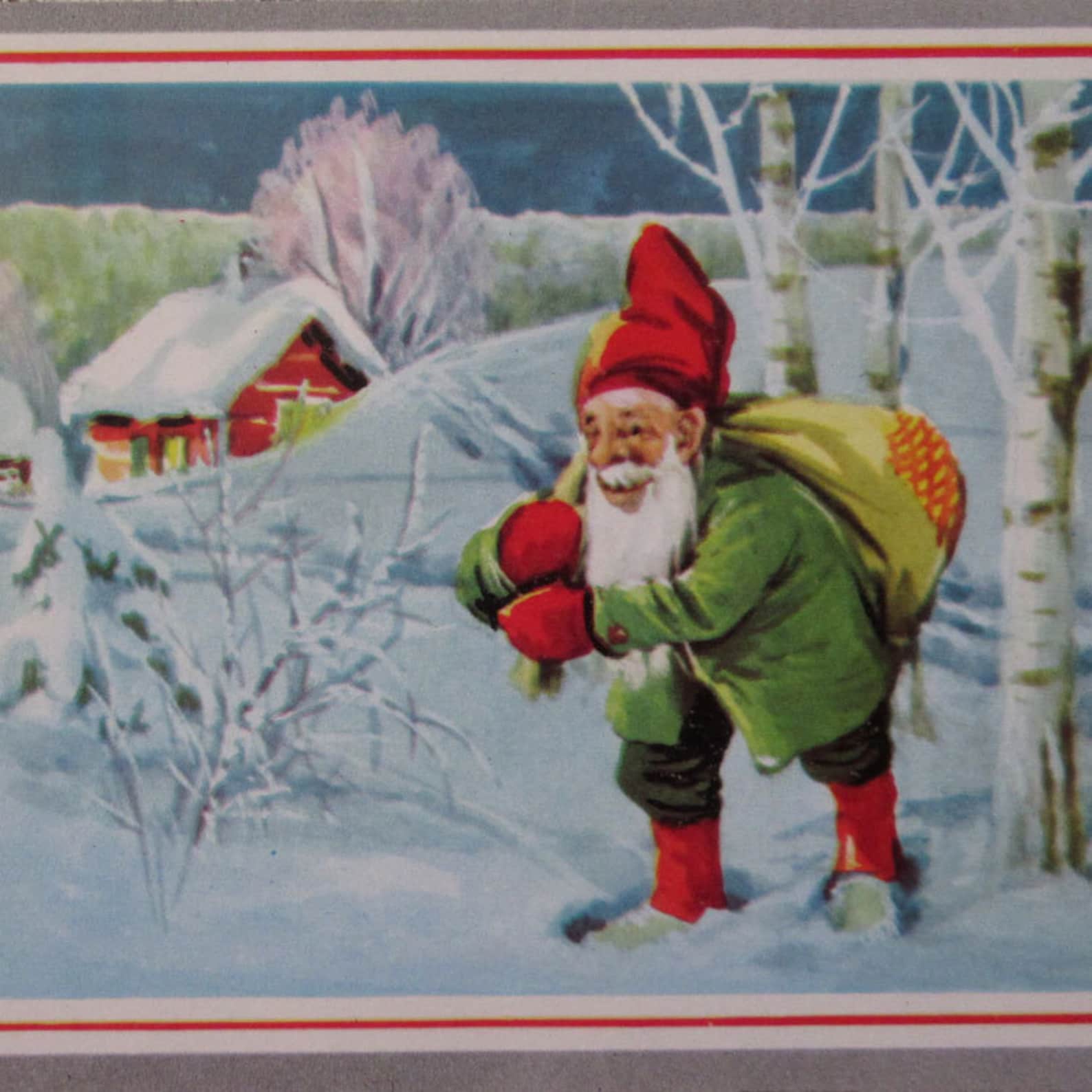 From Sweden Extra Long Christmas Paper Swedish Frieze Decoration 35 ...