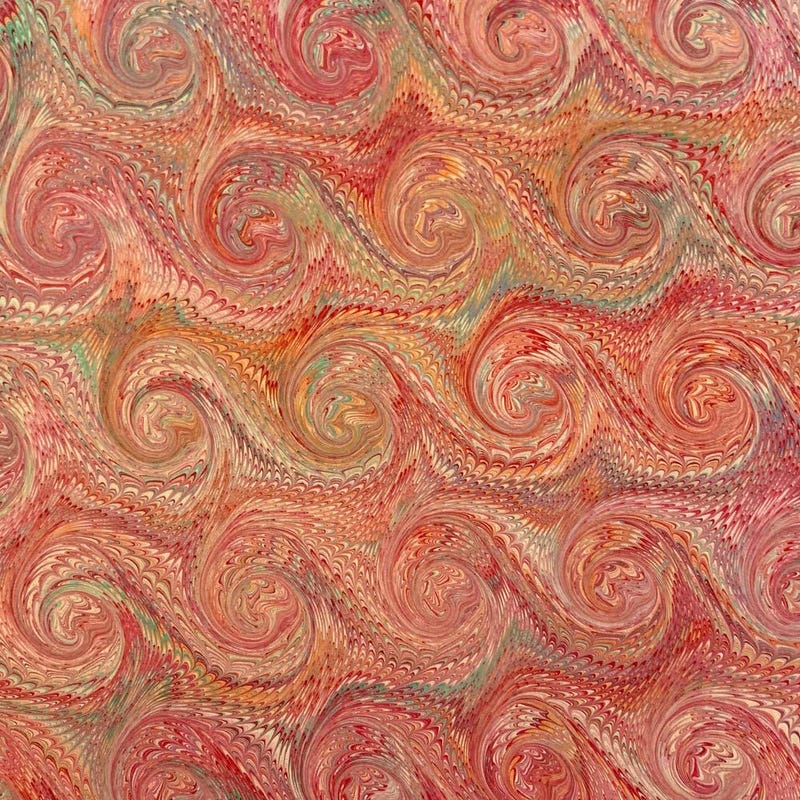 Marbled Paper Florentine - Etsy