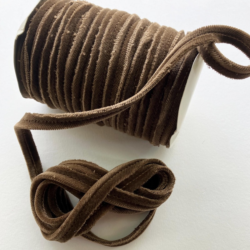 Brown Velvet Cord Piping - Etsy
