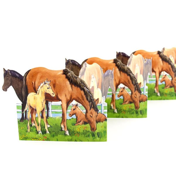 Fold Out Paper Horse - Etsy