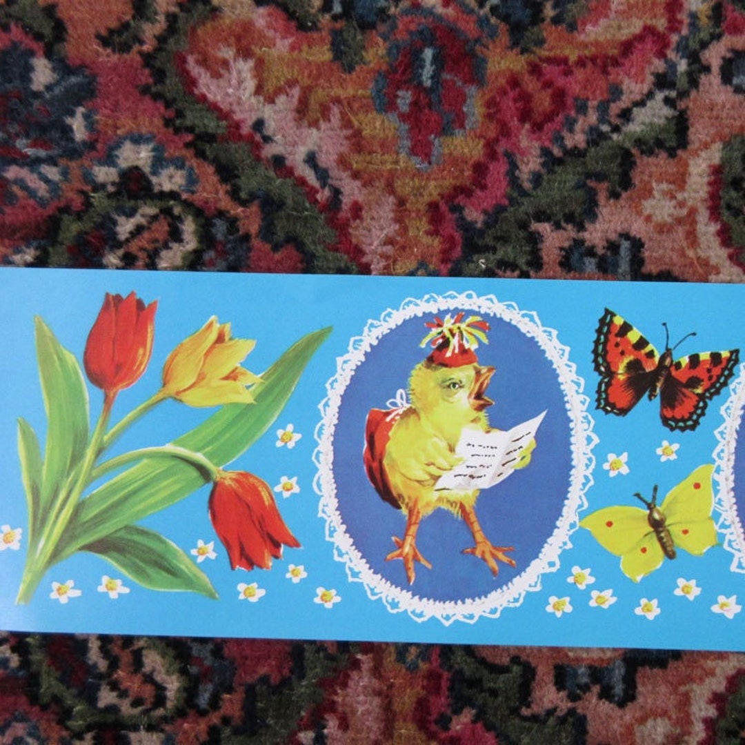 Sweden Extra Long Easter Paper Lithograph Frieze Decoration 35 Inches ...