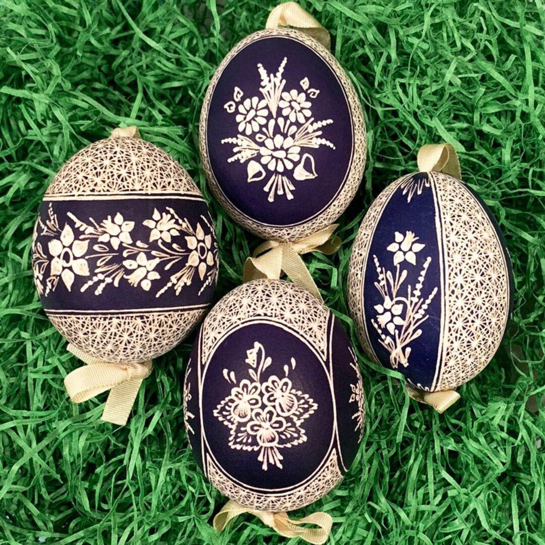 Slovakia Easter Egg Traditional Folkloric Pysanky Eastern - Etsy