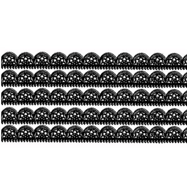 Black Lace Trim - Etsy