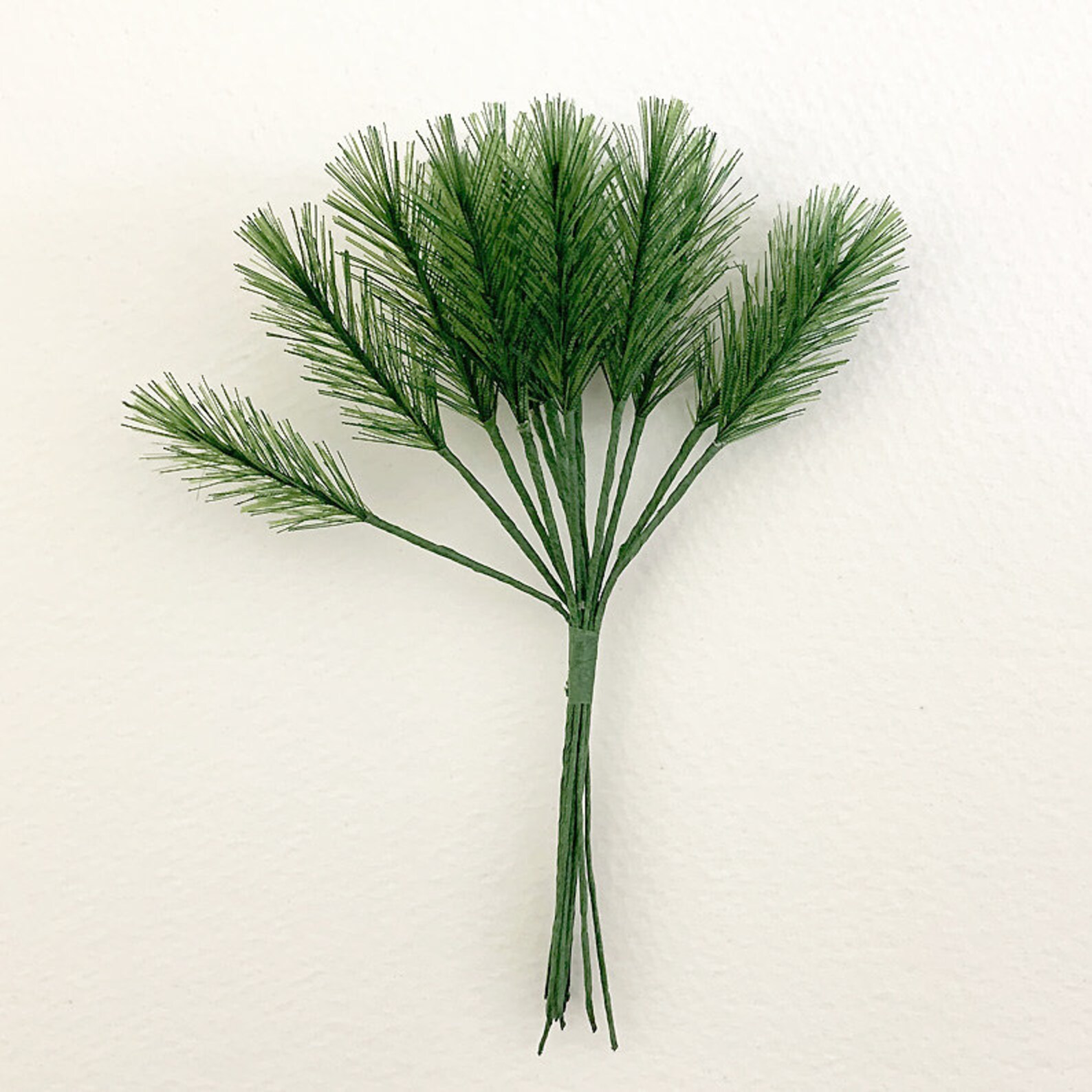 Austria 24 Tiny Fabric Pine Sprigs Millinery Leaves NAL-P-3 X2 - Etsy