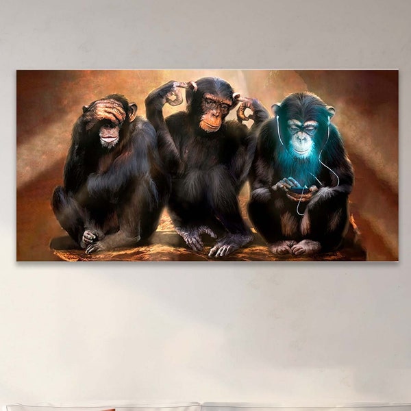 3 Wise Monkeys - Etsy