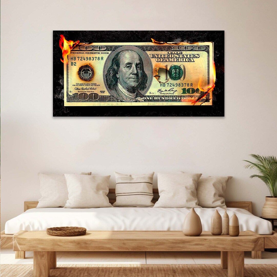 Money Wall Art, Accountant Gift, Money Motivation Posters, Trendy ...