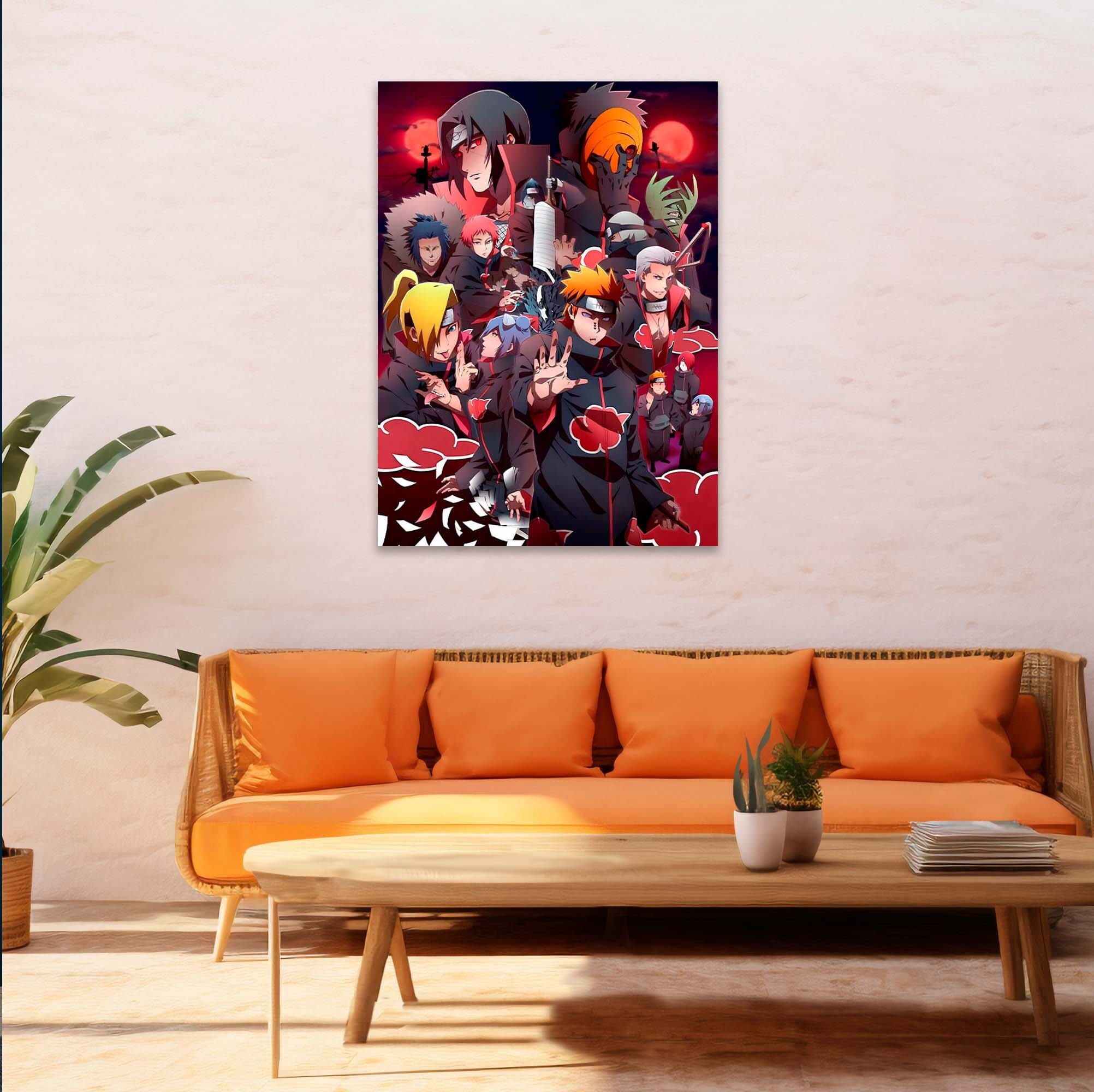 Anime Poster, Modern Wall Decor, Manga Gift for Him, Gift for Her ...