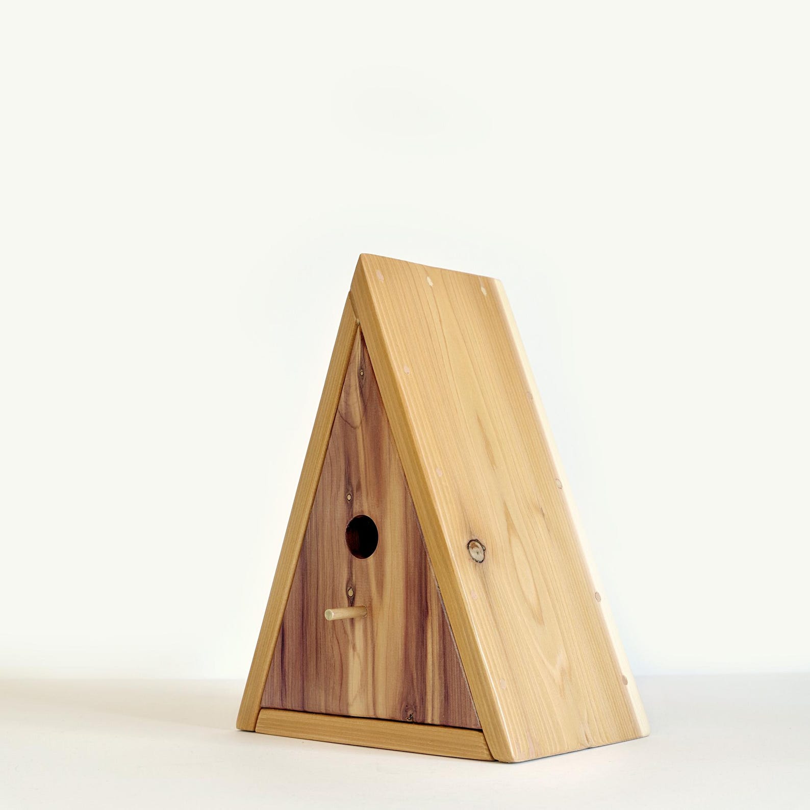 A-frame Birdhouse, Wren House, Modern Birdhouse, Minimalist, Cedar ...