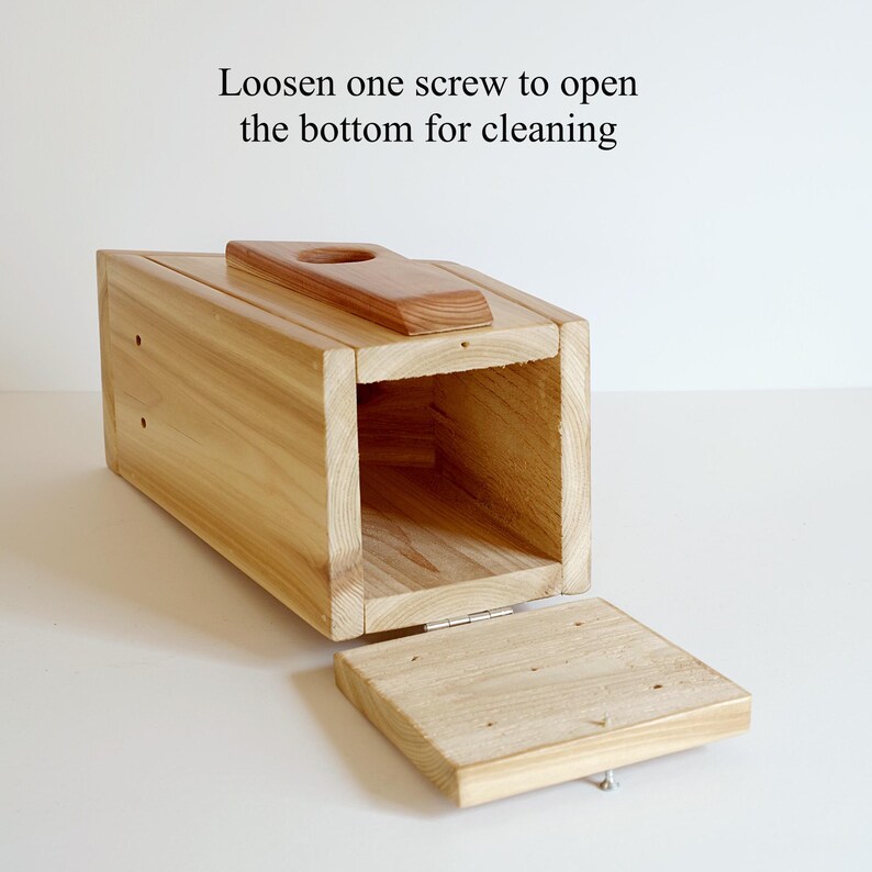 Modern Birdhouse, Contemporary Birdhouse, Cedar, Unique Birdhouse ...