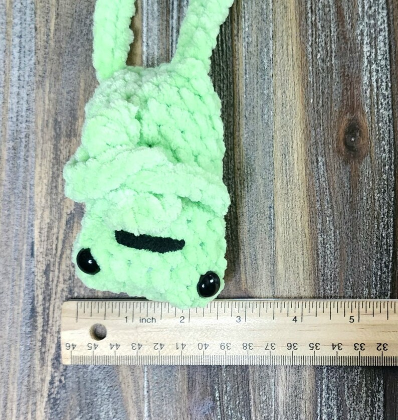 Judging, Leggy Frog: Plush Crochet Stuffed Animal - Etsy