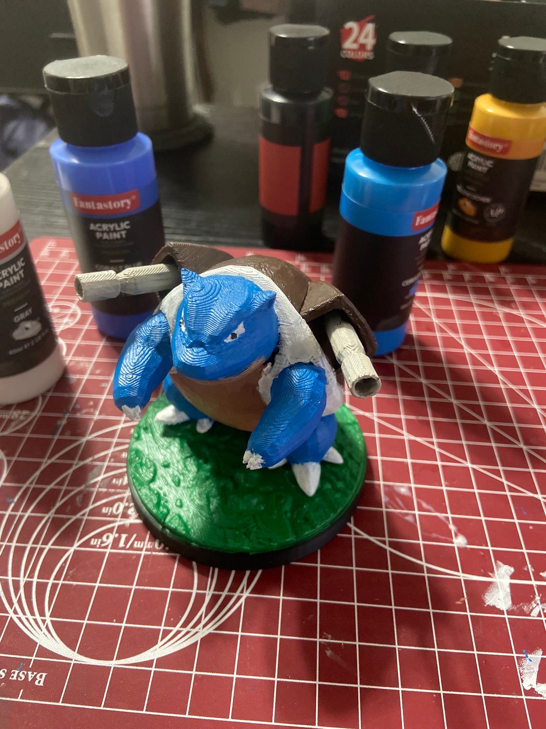 3D Printed Blastoise - Etsy