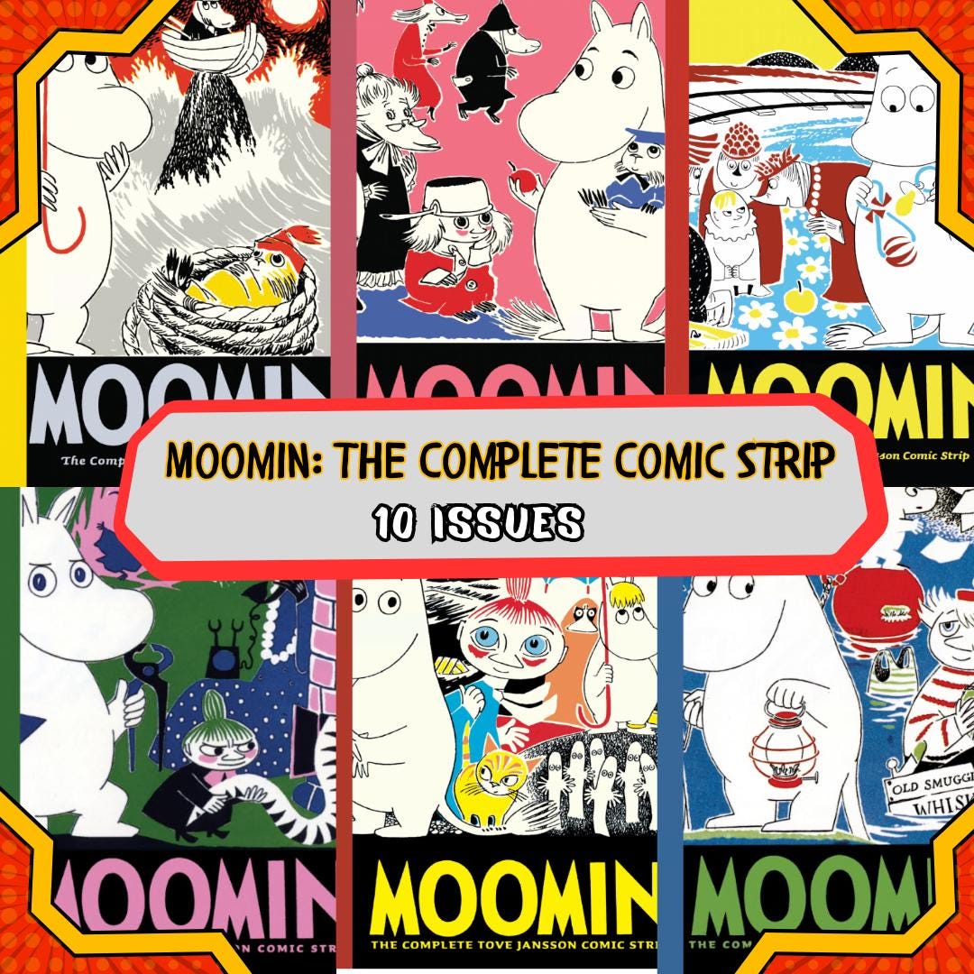 Collection of Digital Downloadable Comics 'MOOMIN '. 2006-2015/10 Issues Instant Download - Etsy UK