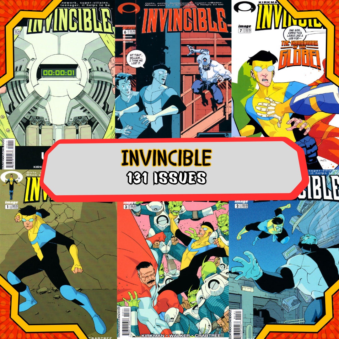 A Collection of Digital Downloadable Comics - 'invincible'. 131 Issues ...