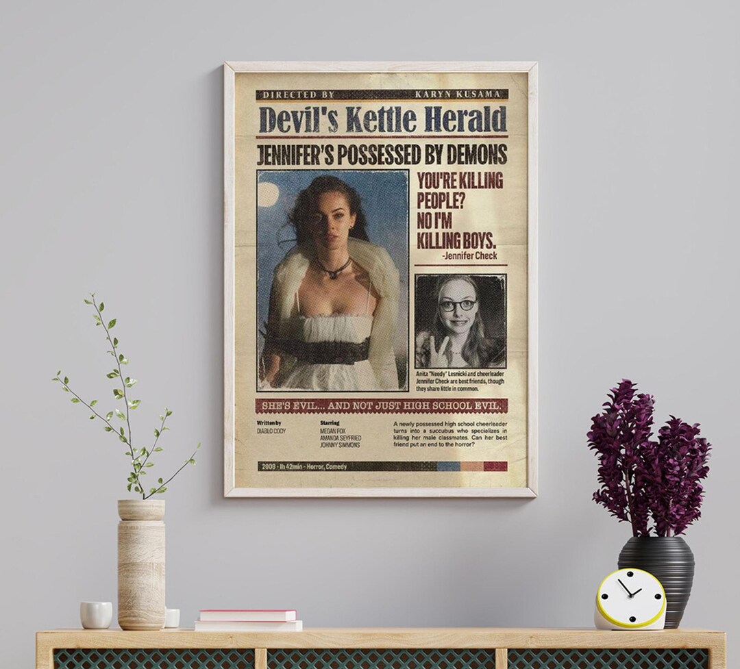 Jennifer's Body Horror Poster, Jennifer Check Poster Anita Needy ...