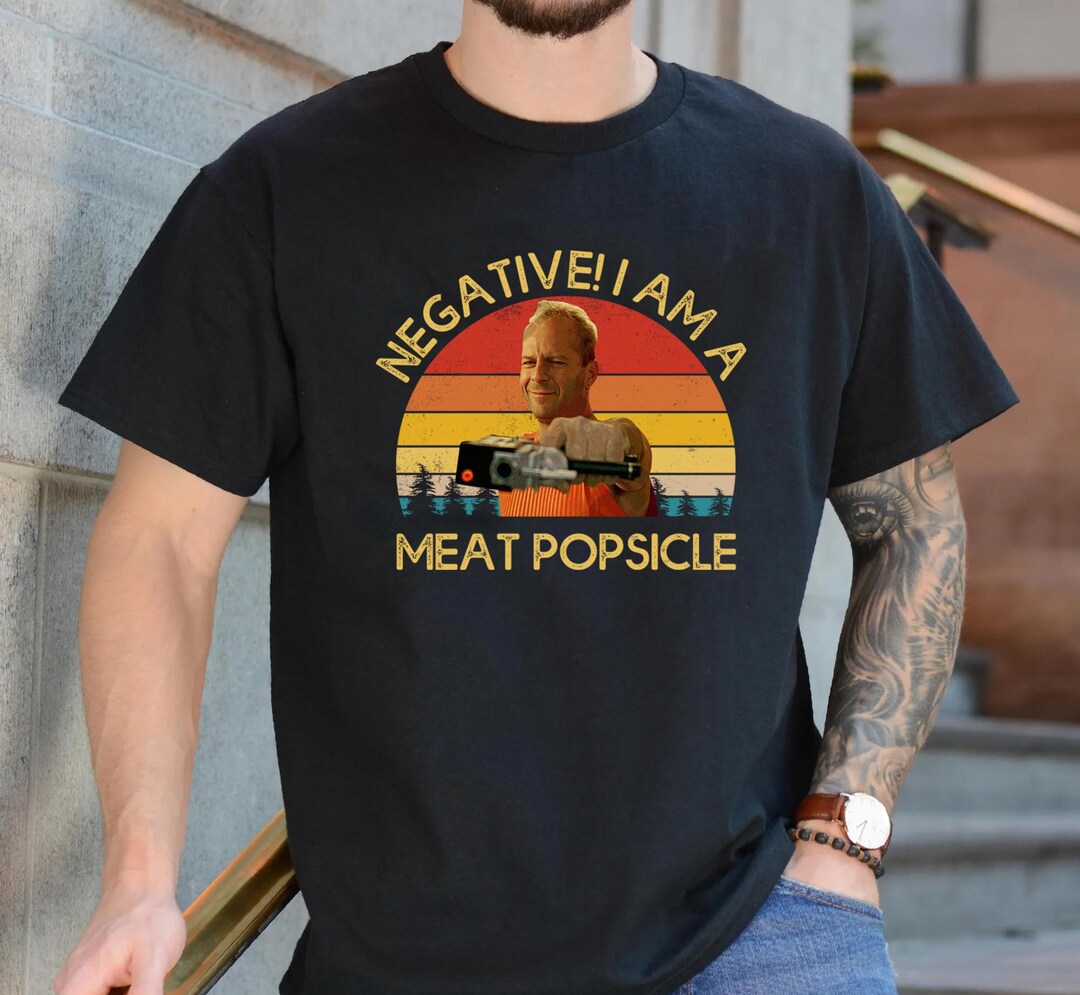 The Fifth Element 90s Movie Shirt, Funny Meat Popsicle Quote Tee ...