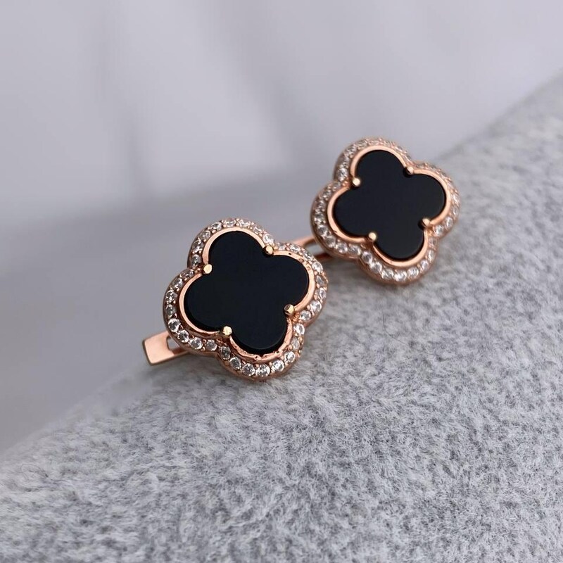Clover Earrings - Etsy