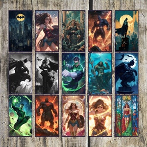 DC Heroes Poster Pack Digital Download 90 High Resolution Printable ...