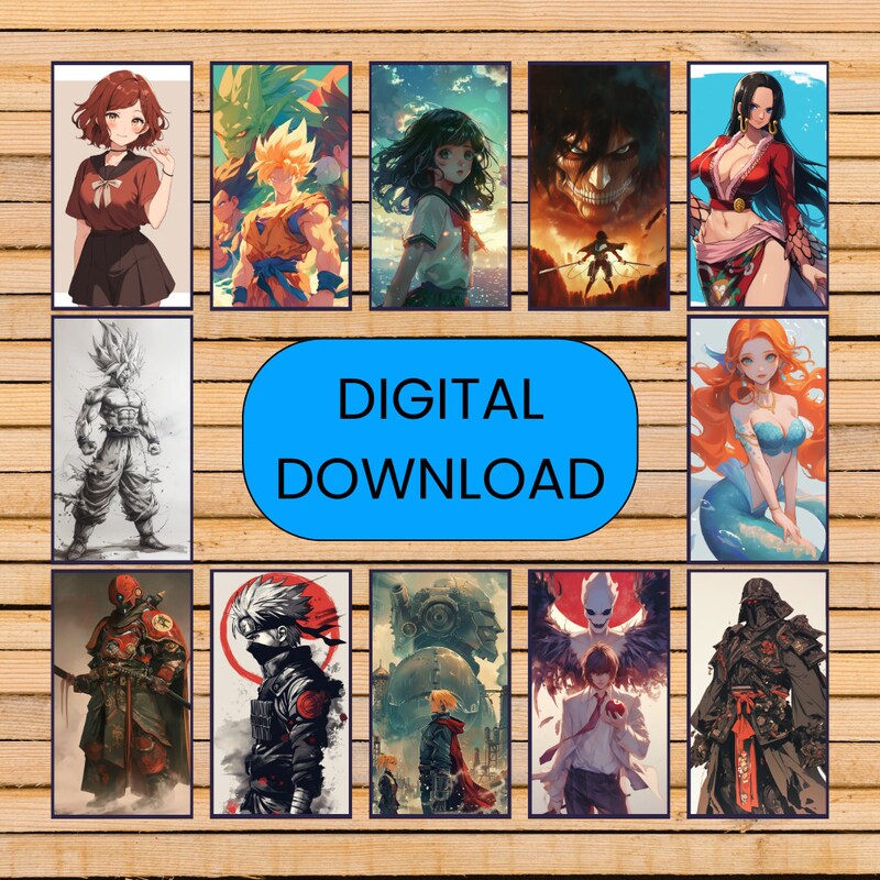 Anime Prints - Etsy
