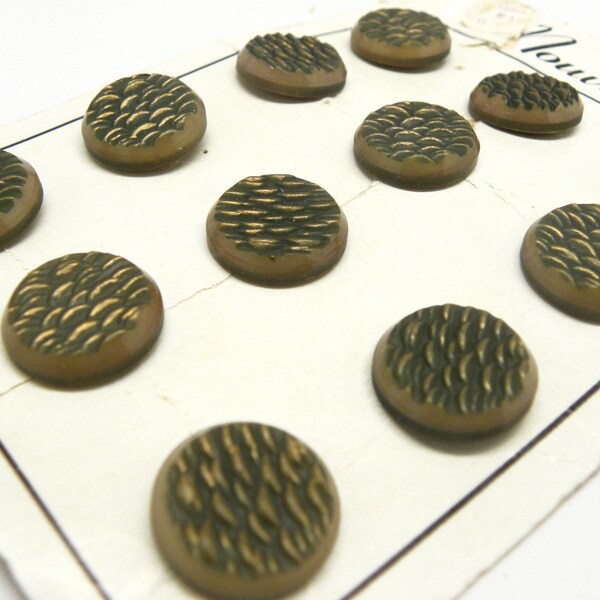 Antique Mermaid Buttons - Etsy