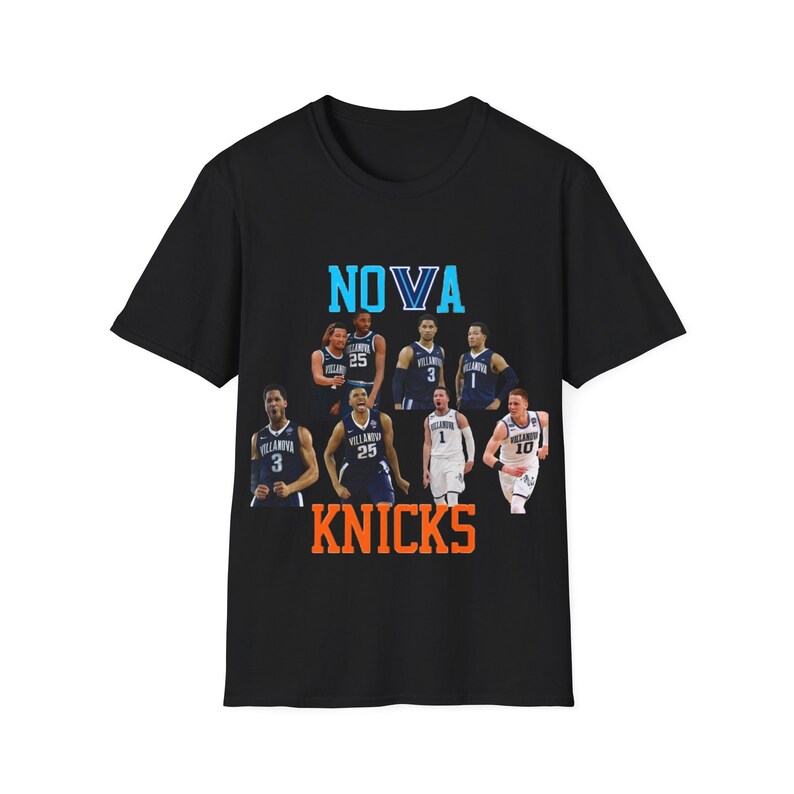 Nova Knicks T-shirt, Villanova, New York Knicks - Etsy