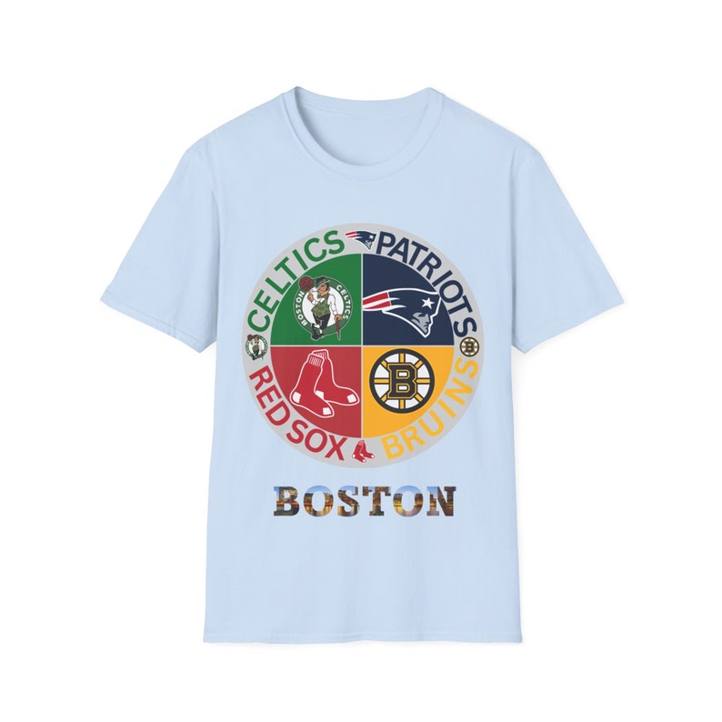 T-shirt of Boston Sports Teams - Etsy