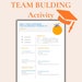 Coworker CV Template: Funny Team Building Activity (printable PDF) - Etsy