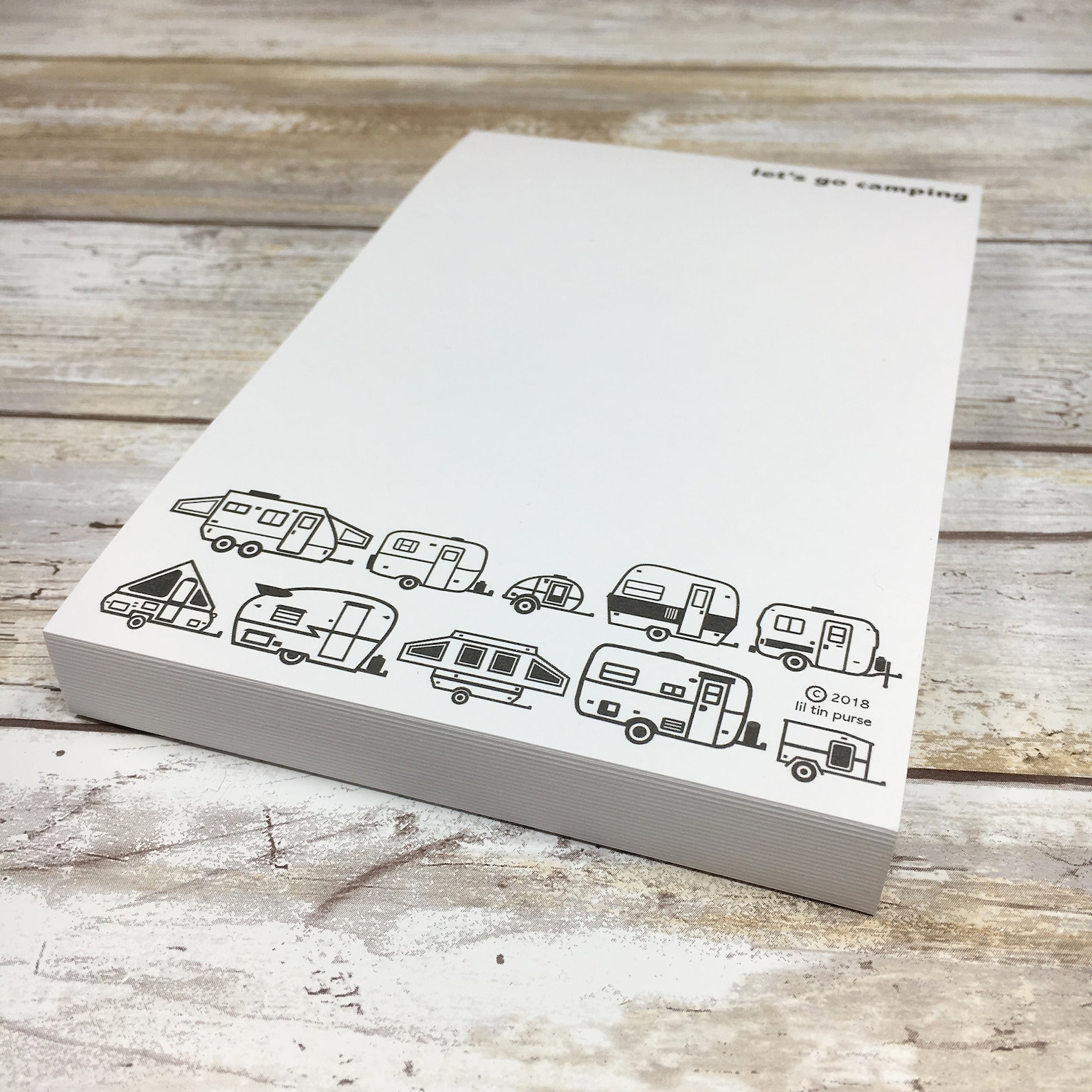 Set of 2 Hybrid Travel Trailer Magnets With Travel Trailer - Etsy