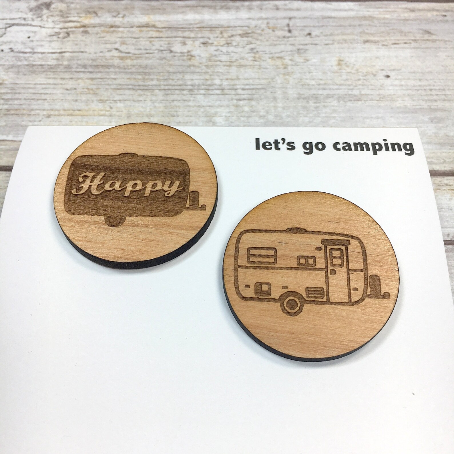 Large Egg Camper Magnets With Travel Trailer Notepad Boler - Etsy