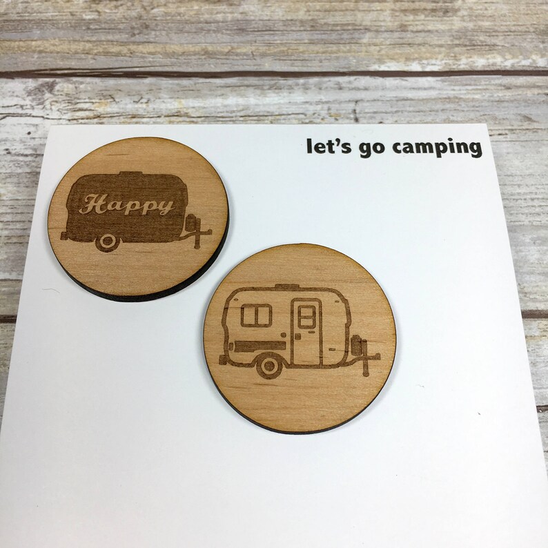 Set of 2 Uhaul Camper Magnets With Travel Trailer Notepad - Etsy