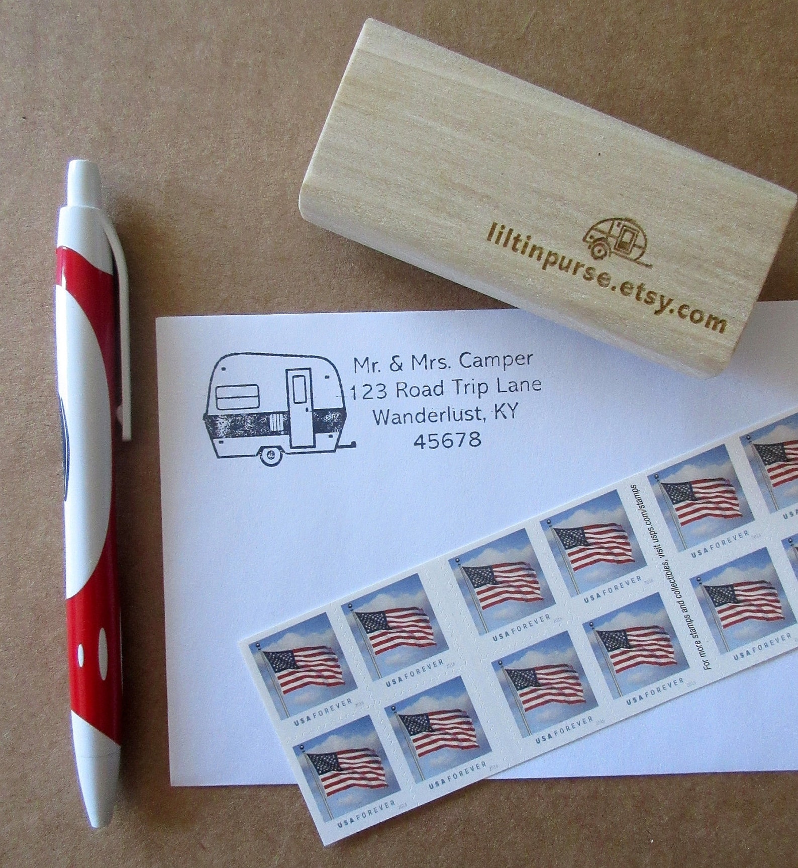 Vintage Shasta Address Stamp, Canned Ham Stamp, Can Ham Stamp, Vintage ...
