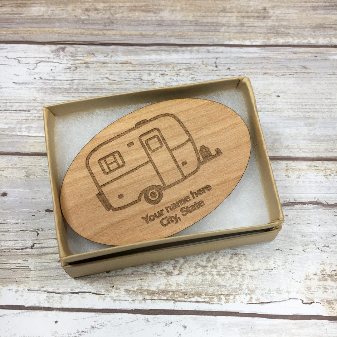 Egg Camper Rally Name Badge, Scamp Camper, Boler Camper, Casita Trailer ...