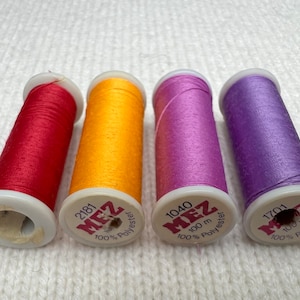 Antique MEZ Sewing Threads - See Various Colours Available - Etsy