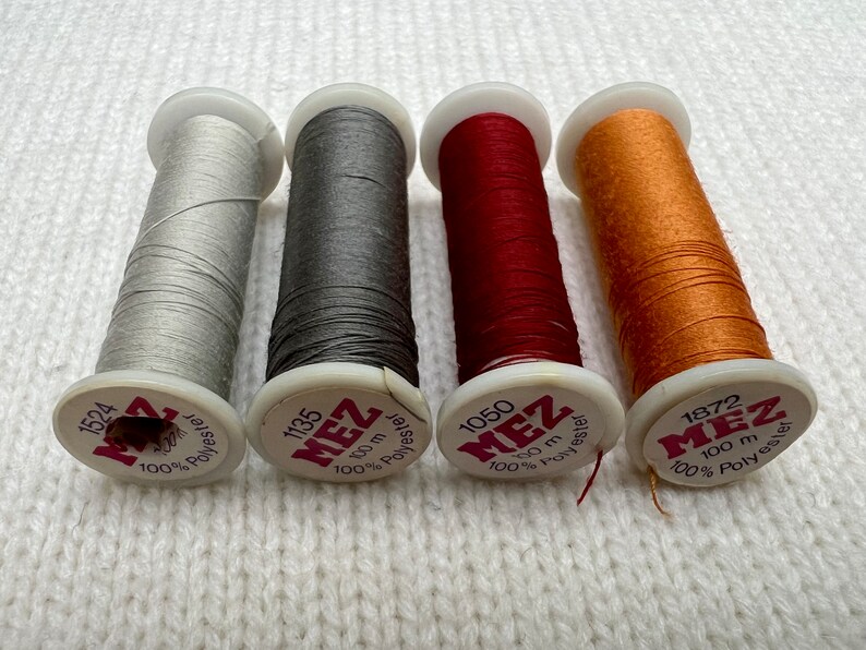 Antique MEZ Sewing Threads - See Various Colours Available - Etsy