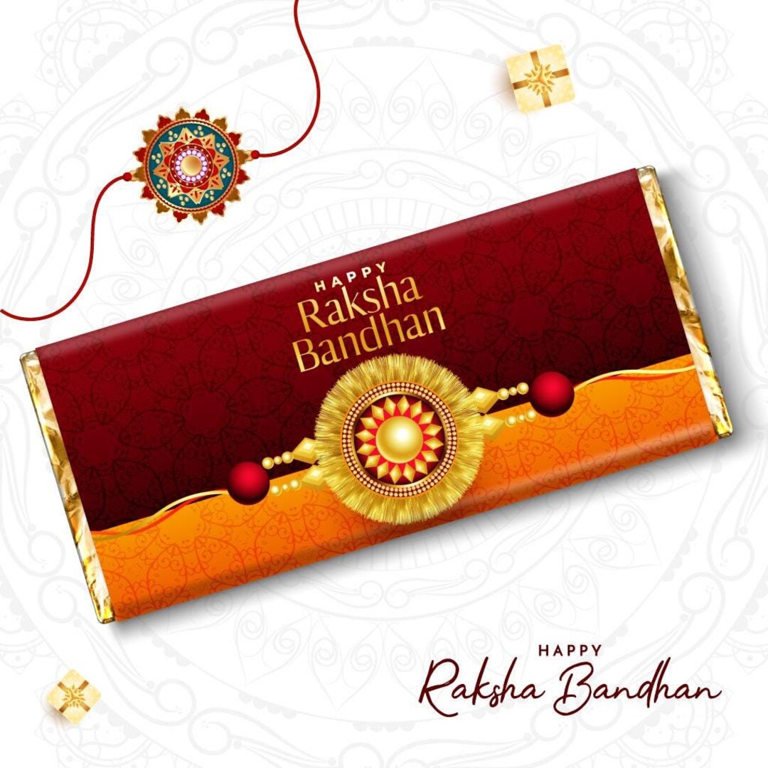 Rakshabandhan Chocolate Bar, Rakhi Chocolate, Rakhi Gift, Rakhi Sweets ...