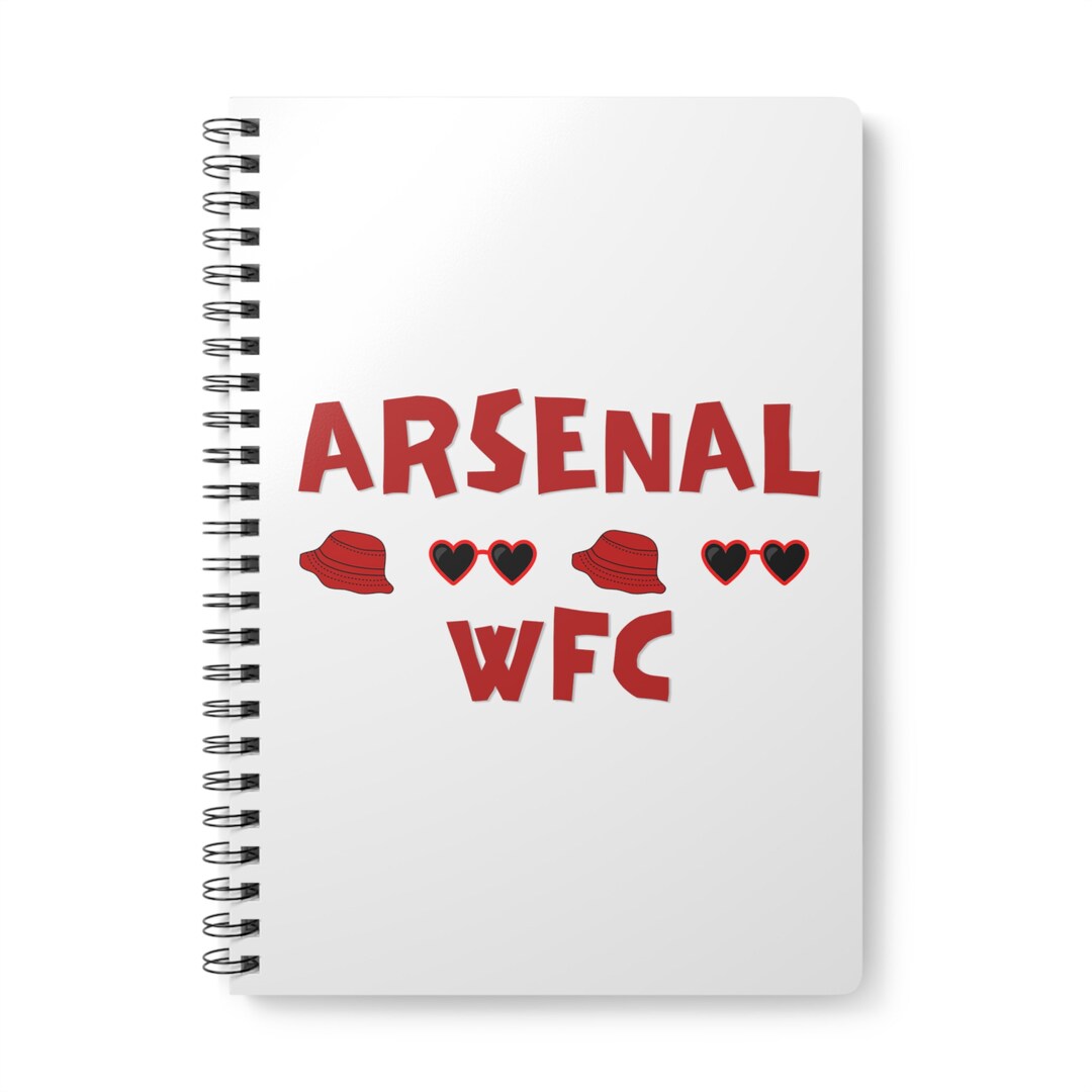 Arsenal WFC Notebook - Etsy