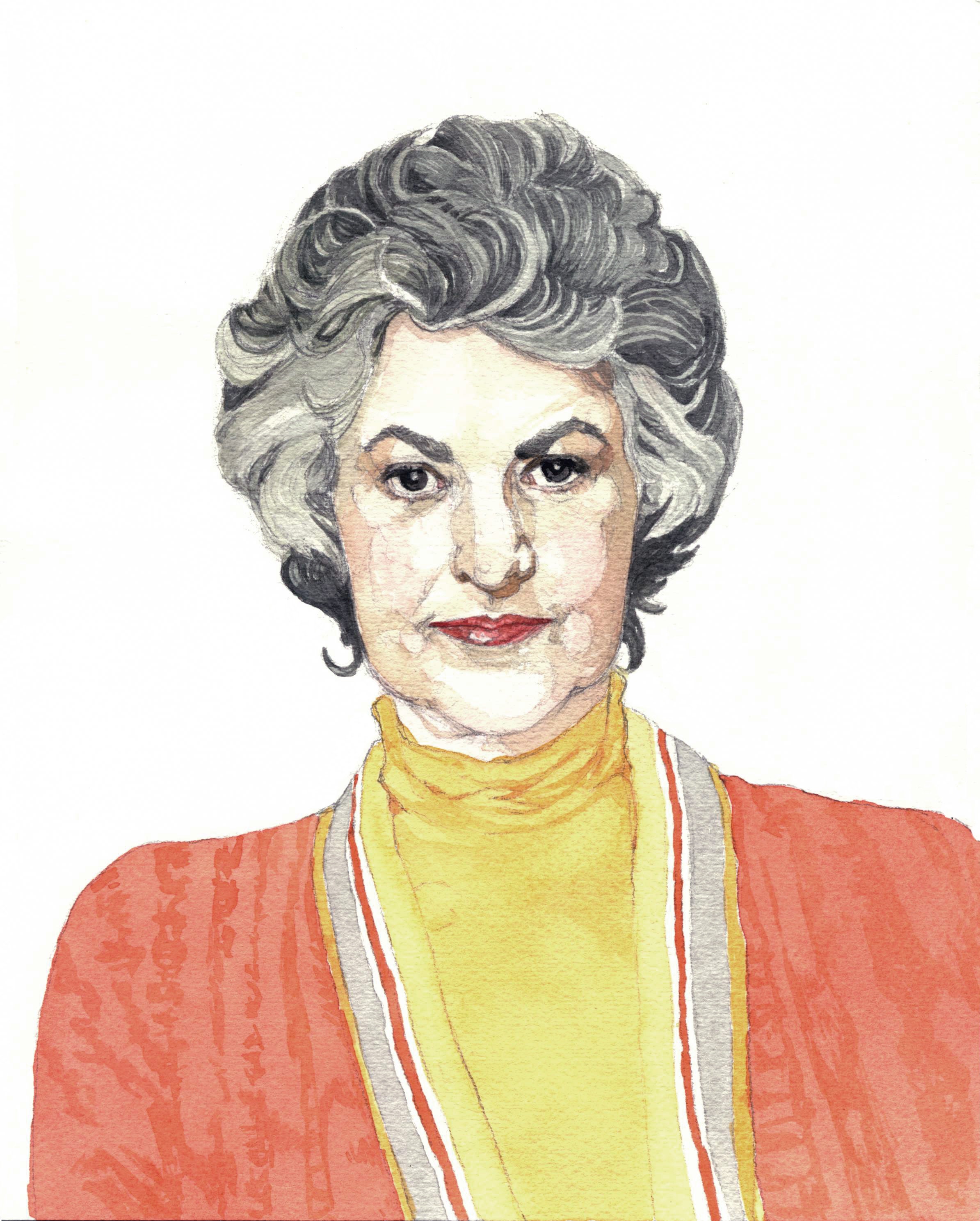Bea Arthur Painting